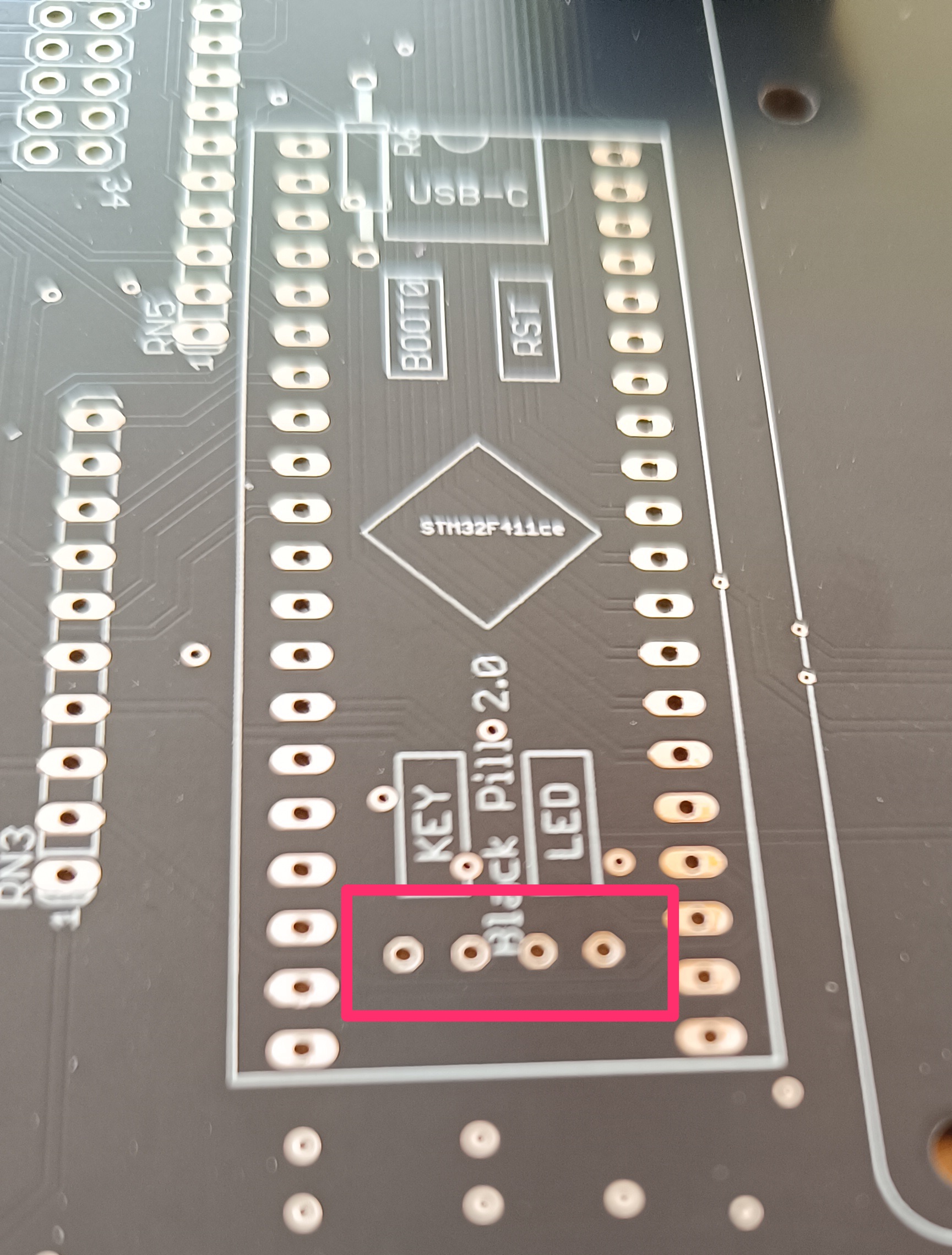 Assemble STM with headers – TILT!Audio